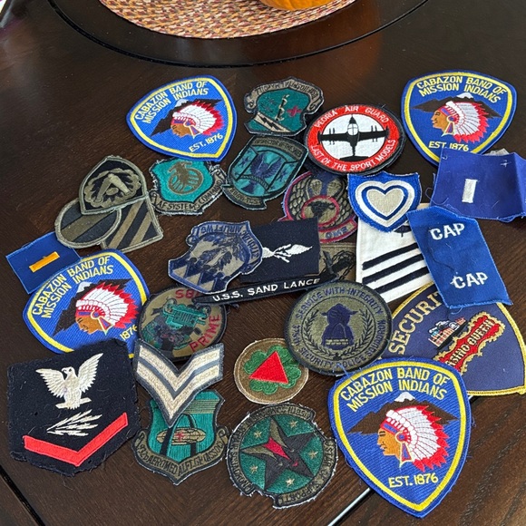 Vintage | Other | Collection Lot Of 25 Assorted Military And Security ...